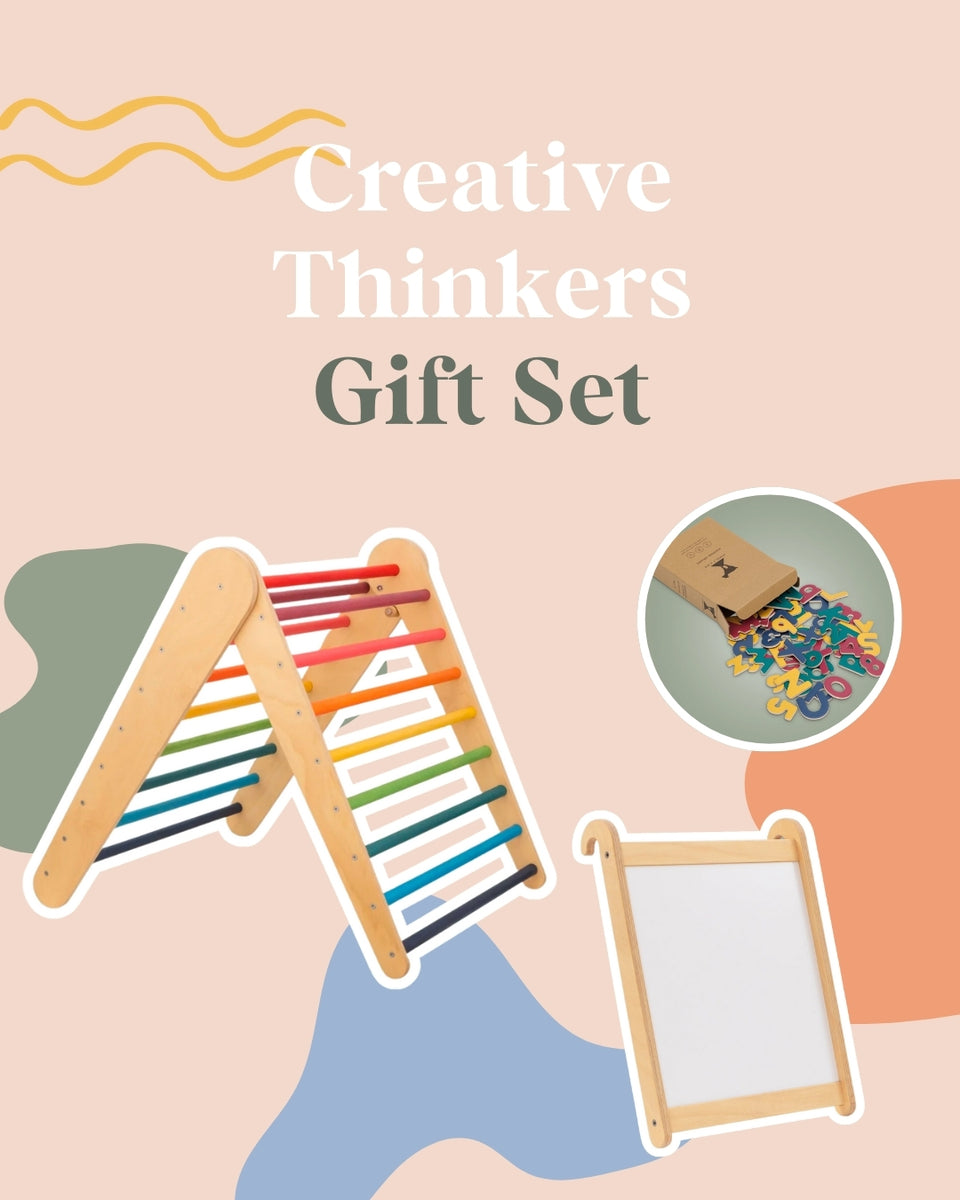 Creative Thinkers Gift Set | Wooden Climbing Frames for Kids | Nimble ...