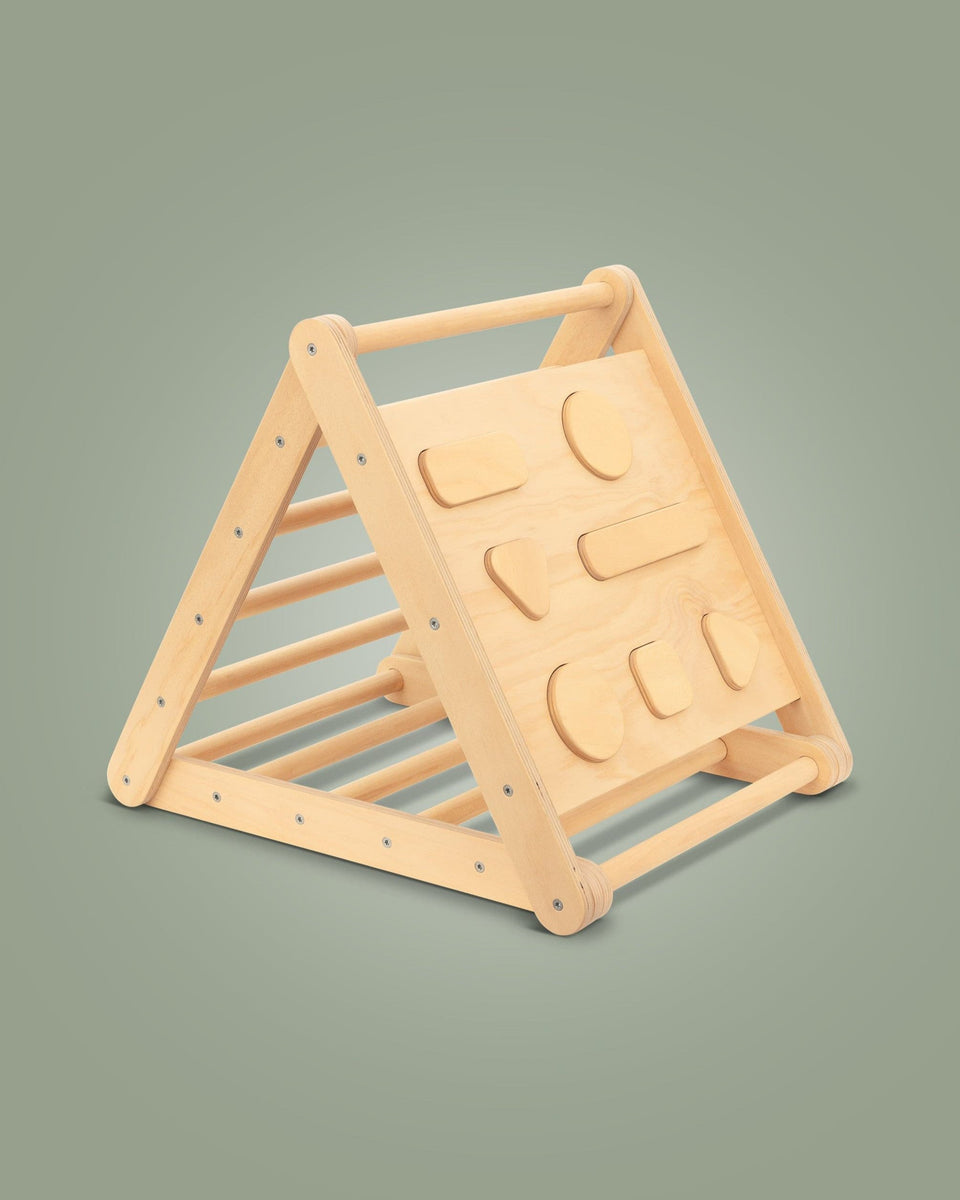 Small Wooden Climbing Frame| Nimble Kids | Natural Toddler Toy